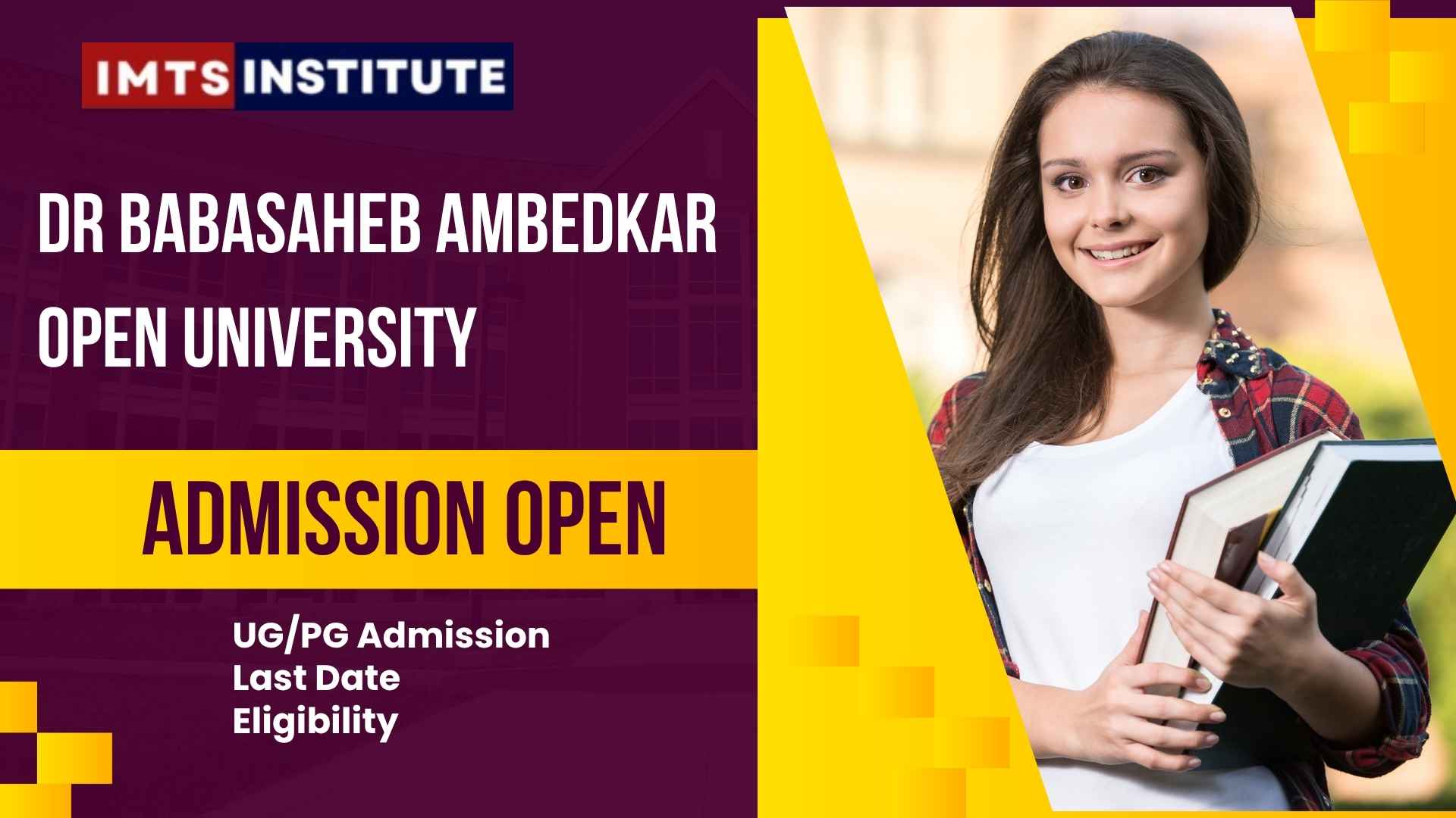 BAOU Admission 2025 | Last Date, Fees, Course, Eligibility